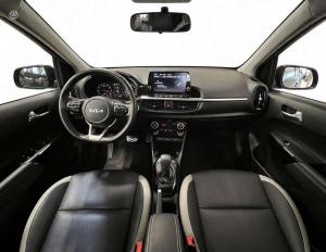 Black Kia Picanto 2023 in Kaunas, with an engine capacity of 1.20 L and mileage of 30 thousand km for 13900 €, photo 6 on AUTOMOTO.COM.LV
