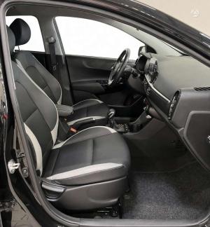 Black Kia Picanto 2023 in Kaunas, with an engine capacity of 1.20 L and mileage of 30 thousand km for 13900 €, photo 7 on AUTOMOTO.COM.LV