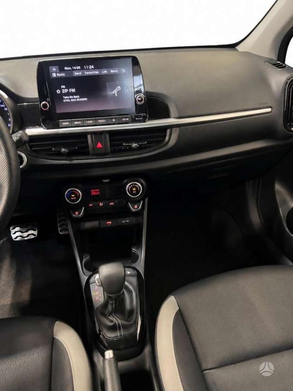 Black Kia Picanto 2023 in Kaunas, with an engine capacity of 1.20 L and mileage of 30 thousand km for 13900 €, photo 11 on AUTOMOTO.COM.LV