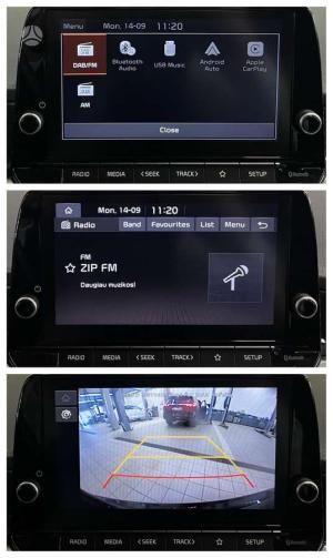 Black Kia Picanto 2023 in Kaunas, with an engine capacity of 1.20 L and mileage of 30 thousand km for 13900 €, photo 12 on AUTOMOTO.COM.LV