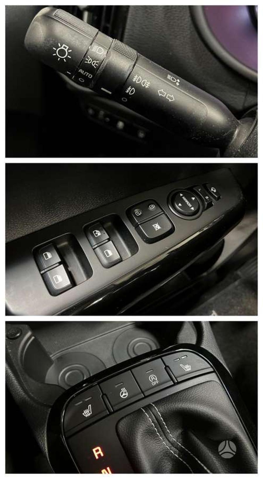 Black Kia Picanto 2023 in Kaunas, with an engine capacity of 1.20 L and mileage of 30 thousand km for 13900 €, photo 13 on AUTOMOTO.COM.LV
