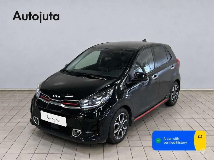 Black Kia Picanto 2023 in Kaunas, with an engine capacity of 1.20 L and mileage of 30 thousand km for 13900 €, photo 14 on AUTOMOTO.COM.LV