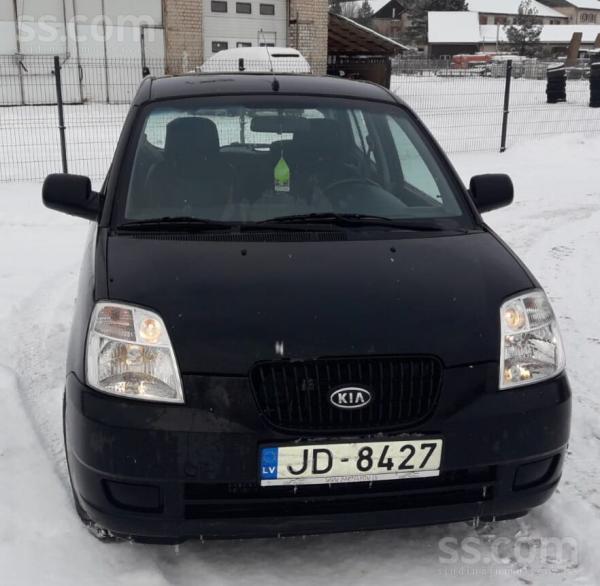Melns Kia Picanto 2007 Madona, ar dzinēja tilpumu 1.10 L un nobraukumu 170 tūkst. km par 1100 €, foto 1 vietnē AUTOMOTO.COM.LV