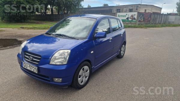 Zils Kia Picanto 2007 Rīga, ar dzinēja tilpumu 1.10 L un nobraukumu 206 tūkst. km par 990 €, foto 1 vietnē AUTOMOTO.COM.LV