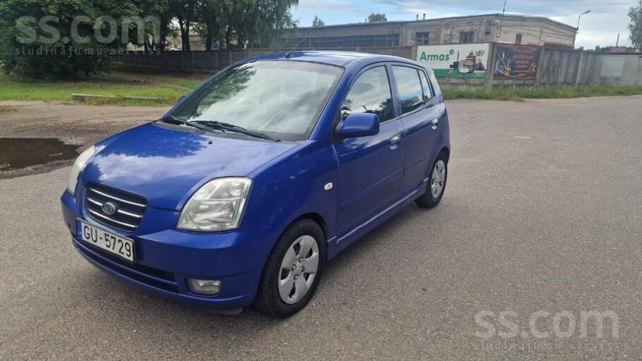 Zils Kia Picanto 2007 Rīga, ar dzinēja tilpumu 1.10 L un nobraukumu 206 tūkst. km par 990 €, foto 1 vietnē AUTOMOTO.COM.LV