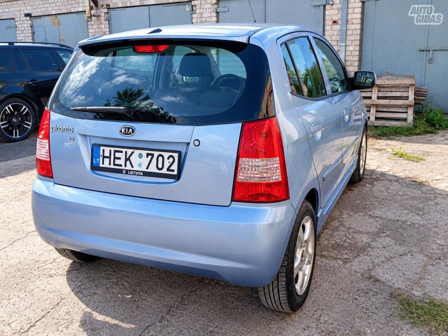 Zils Kia Picanto 2007 Panevēža, ar dzinēja tilpumu 1.10 L un nobraukumu 97 tūkst. km par 1550 €, foto 5 vietnē AUTOMOTO.COM.LV