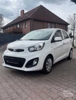 Blue Kia Picanto 2012 in Kaunas, with an engine capacity of 1.20 L and mileage of 98 thousand km for 3400 €, photo  on AUTOMOTO.COM.LV