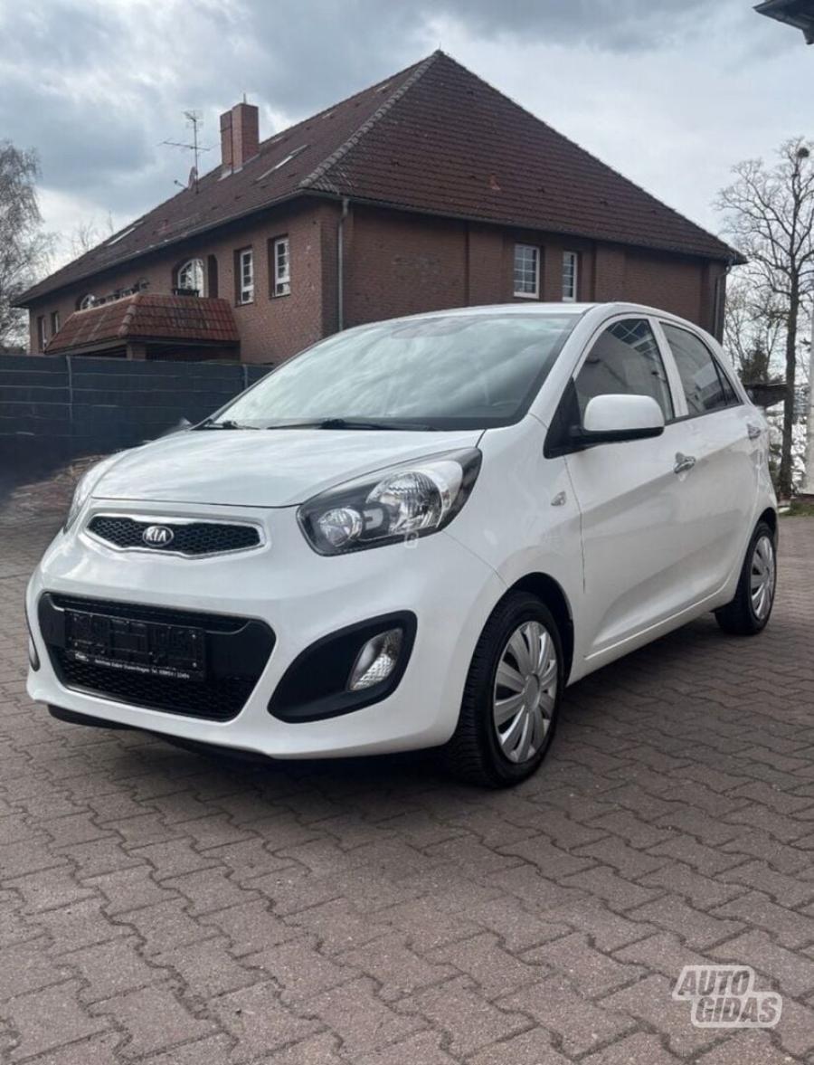 Blue Kia Picanto 2012 in Kaunas, with an engine capacity of 1.20 L and mileage of 98 thousand km for 3400 €, photo 1 on AUTOMOTO.COM.LV