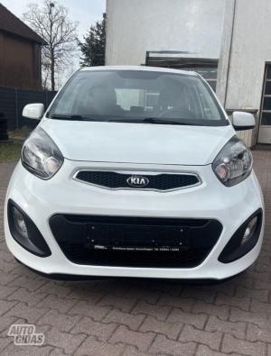Blue Kia Picanto 2012 in Kaunas, with an engine capacity of 1.20 L and mileage of 98 thousand km for 3400 €, photo 4 on AUTOMOTO.COM.LV
