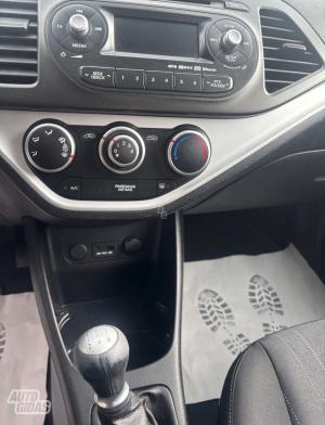 Blue Kia Picanto 2012 in Kaunas, with an engine capacity of 1.20 L and mileage of 98 thousand km for 3400 €, photo 10 on AUTOMOTO.COM.LV