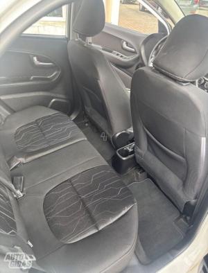 Blue Kia Picanto 2012 in Kaunas, with an engine capacity of 1.20 L and mileage of 98 thousand km for 3400 €, photo 14 on AUTOMOTO.COM.LV