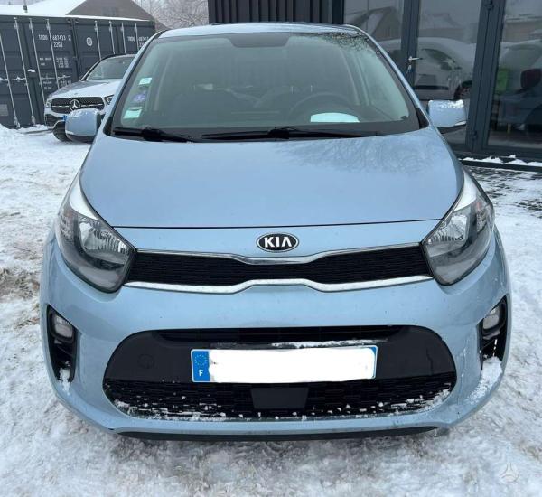 Blue Kia Picanto 2019 in Taurage, with an engine capacity of 1.25 L and mileage of 227 thousand km for 5300 €, photo 1 on AUTOMOTO.COM.LV