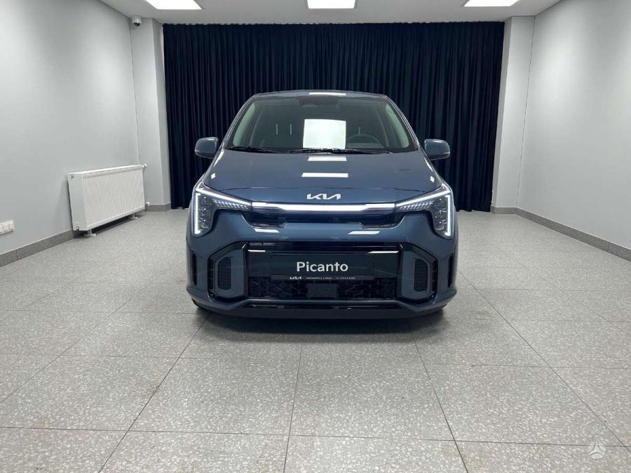 Zils Kia Picanto 2025 Viļņa, ar dzinēja tilpumu 1.20 L un nobraukumu 300 tūkst. km par 19490 €, foto 3 vietnē AUTOMOTO.COM.LV
