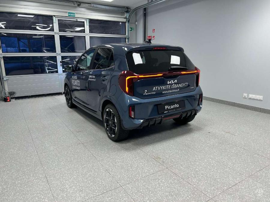 Zils Kia Picanto 2025 Viļņa, ar dzinēja tilpumu 1.20 L un nobraukumu 300 tūkst. km par 19490 €, foto 12 vietnē AUTOMOTO.COM.LV