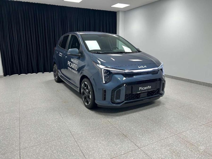 Zils Kia Picanto 2025 Viļņa, ar dzinēja tilpumu 1.20 L un nobraukumu 300 tūkst. km par 19490 €, foto 13 vietnē AUTOMOTO.COM.LV