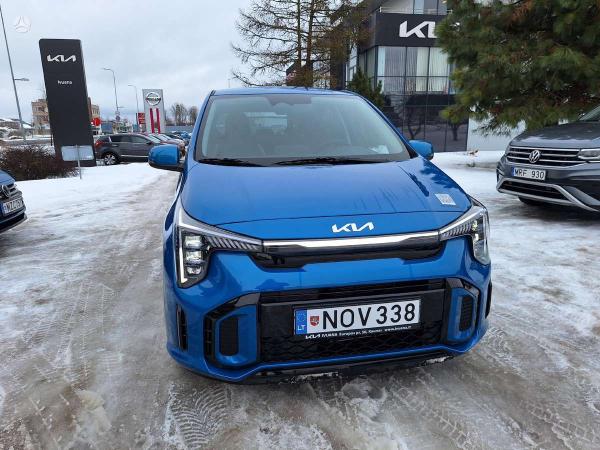 Zils Kia Picanto 2025 Kauņa, ar dzinēja tilpumu 1.20 L un nobraukumu 850 tūkst. km par 17500 €, foto 1 vietnē AUTOMOTO.COM.LV