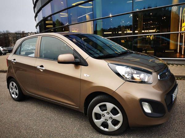 Brūns Kia Picanto 2012 Viļņa, ar dzinēja tilpumu 1.30 L un nobraukumu 48 tūkst. km par 6555 €, foto 2 vietnē AUTOMOTO.COM.LV