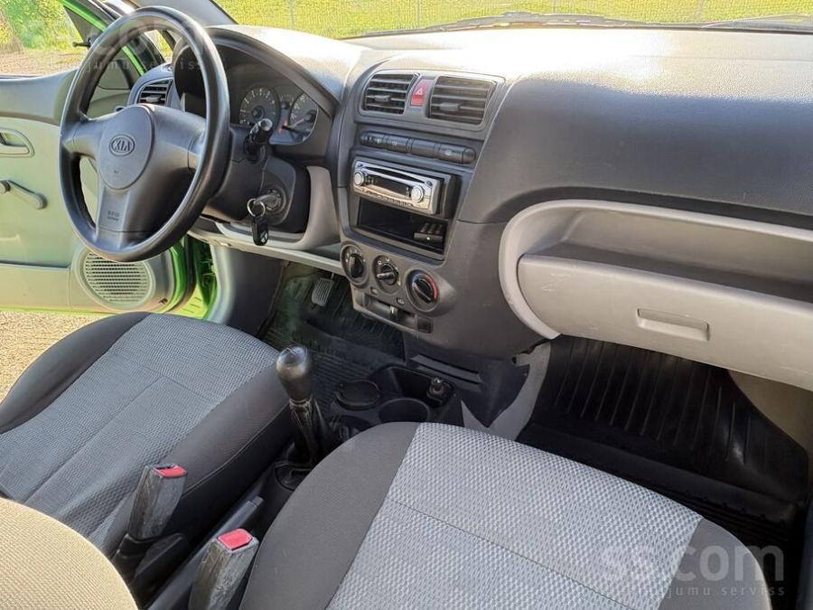 Zaļš Kia Picanto 2005 Daugavpils, ar dzinēja tilpumu 1.00 L un nobraukumu 171 tūkst. km par 1199 €, foto 22 vietnē AUTOMOTO.COM.LV