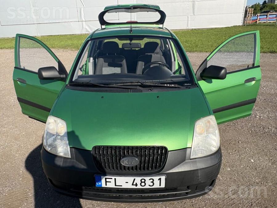 Zaļš Kia Picanto 2005 Daugavpils, ar dzinēja tilpumu 1.00 L un nobraukumu 171 tūkst. km par 1199 €, foto 30 vietnē AUTOMOTO.COM.LV