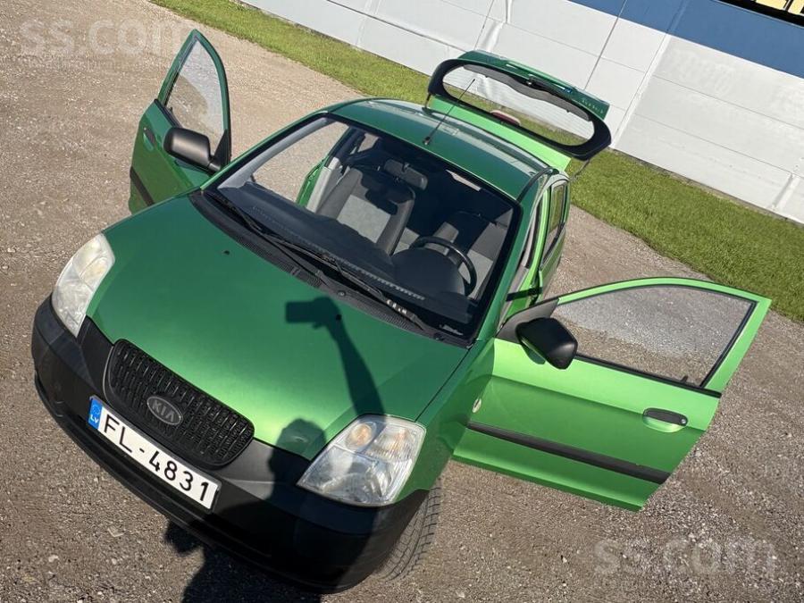 Zaļš Kia Picanto 2005 Daugavpils, ar dzinēja tilpumu 1.00 L un nobraukumu 171 tūkst. km par 1199 €, foto 31 vietnē AUTOMOTO.COM.LV