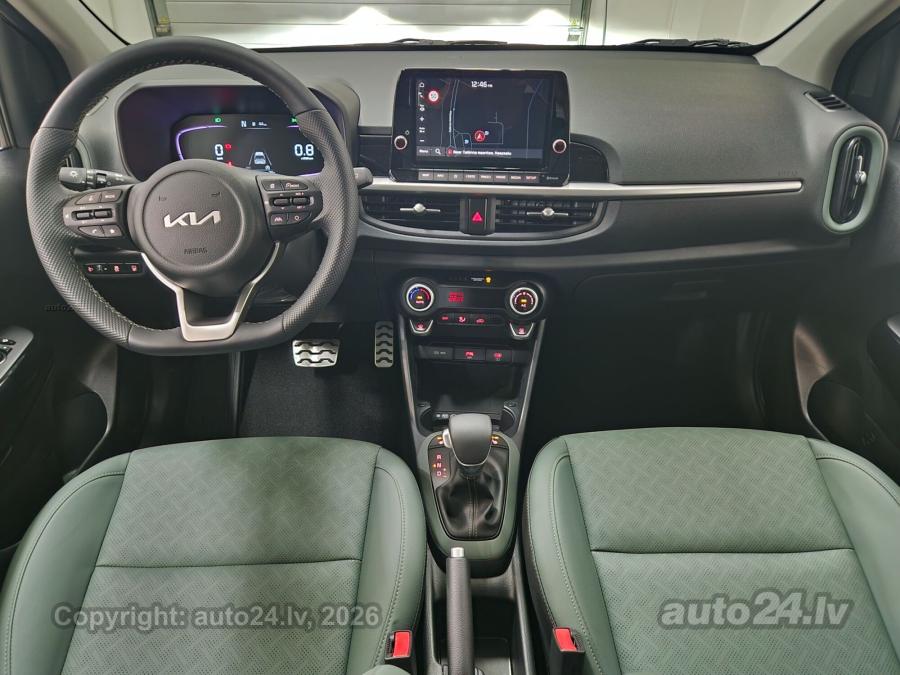Zaļš Kia Picanto 2026 Hāpsalu, ar dzinēja tilpumu 1.00 L un nobraukumu 0 tūkst. km par 19421 €, foto 11 vietnē AUTOMOTO.COM.LV