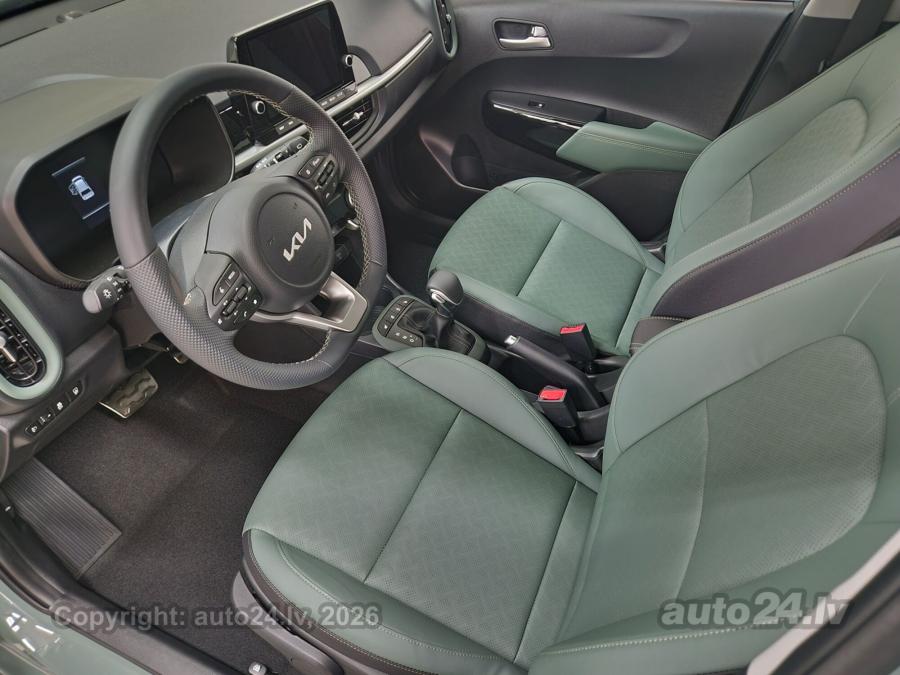 Zaļš Kia Picanto 2026 Hāpsalu, ar dzinēja tilpumu 1.00 L un nobraukumu 0 tūkst. km par 19421 €, foto 14 vietnē AUTOMOTO.COM.LV