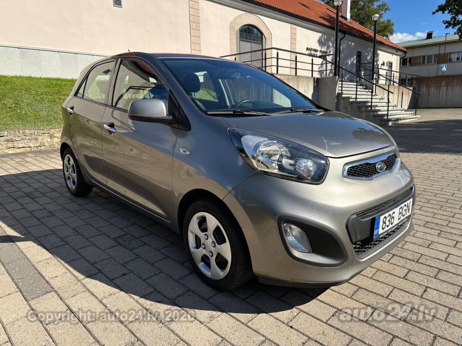 Grey Kia Picanto 2012 in Tallinn, with an engine capacity of 1.20 L and mileage of 179 thousand km for 3490 €, photo 1 on AUTOMOTO.COM.LV