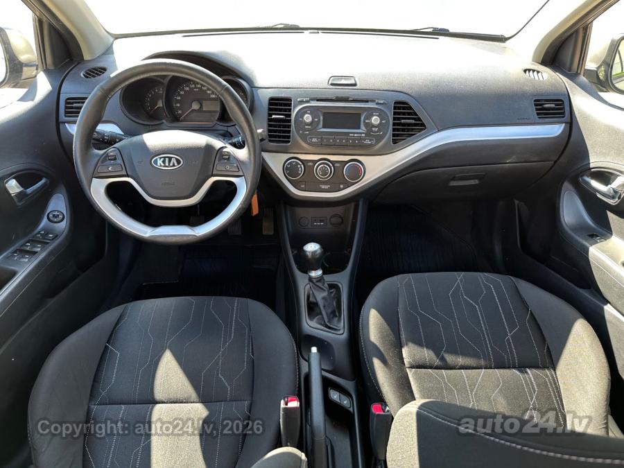 Grey Kia Picanto 2012 in Tallinn, with an engine capacity of 1.20 L and mileage of 179 thousand km for 3490 €, photo 10 on AUTOMOTO.COM.LV