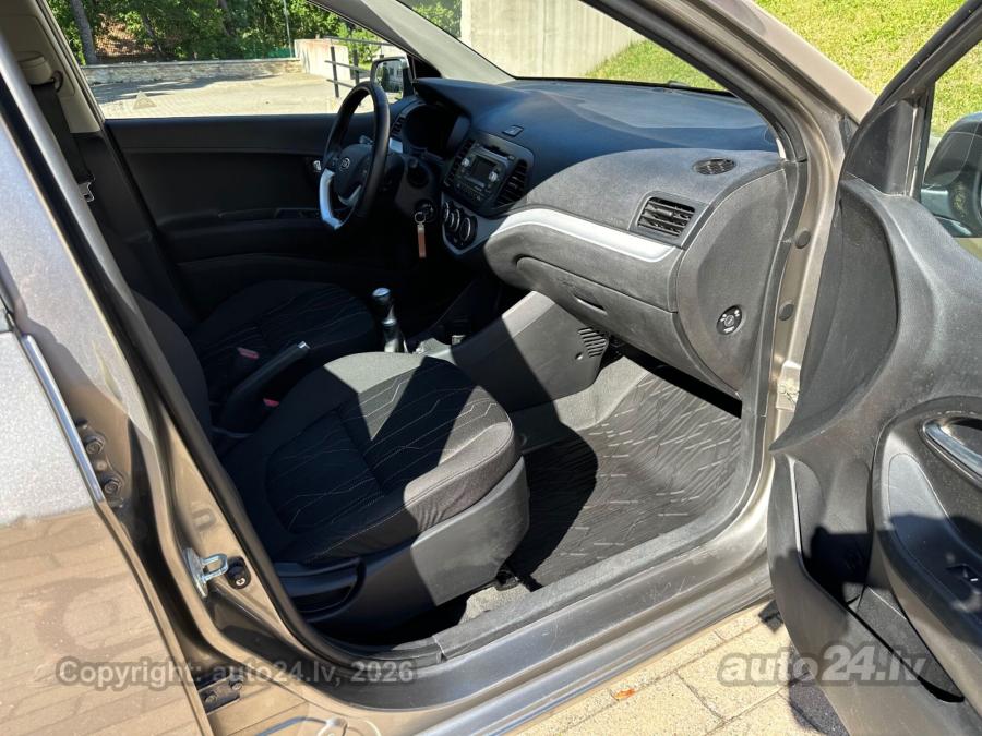 Grey Kia Picanto 2012 in Tallinn, with an engine capacity of 1.20 L and mileage of 179 thousand km for 3490 €, photo 15 on AUTOMOTO.COM.LV