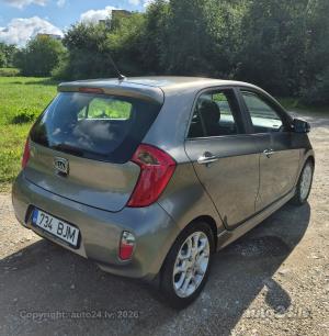 Pelēks Kia Picanto 2012 Tallina, ar dzinēja tilpumu 1.20 L un nobraukumu 95 tūkst. km par 4790 €, foto 5 vietnē AUTOMOTO.COM.LV