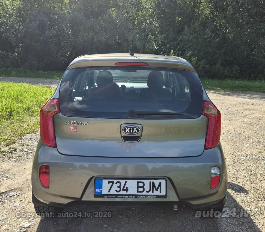 Pelēks Kia Picanto 2012 Tallina, ar dzinēja tilpumu 1.20 L un nobraukumu 95 tūkst. km par 4790 €, foto 6 vietnē AUTOMOTO.COM.LV