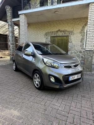Grey Kia Picanto 2013 in Vilnius, with an engine capacity of 1.25 L and mileage of 150 thousand km for 2650 €, photo  on AUTOMOTO.COM.LV