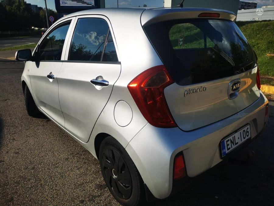 Grey Kia Picanto 2015 in Vilnius, with an engine capacity of 1.25 L and mileage of 98 thousand km for 6650 €, photo 17 on AUTOMOTO.COM.LV