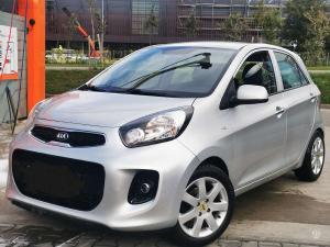Grey Kia Picanto 2015 in Vilnius, with an engine capacity of 1.25 L and mileage of 98 thousand km for 6560 €, photo 5 on AUTOMOTO.COM.LV