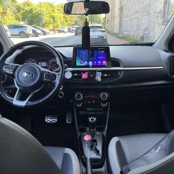 Pelēks Kia Picanto 2017 Viļņa, ar dzinēja tilpumu 1.25 L un nobraukumu 104 tūkst. km par 7500 €, foto 8 vietnē AUTOMOTO.COM.LV