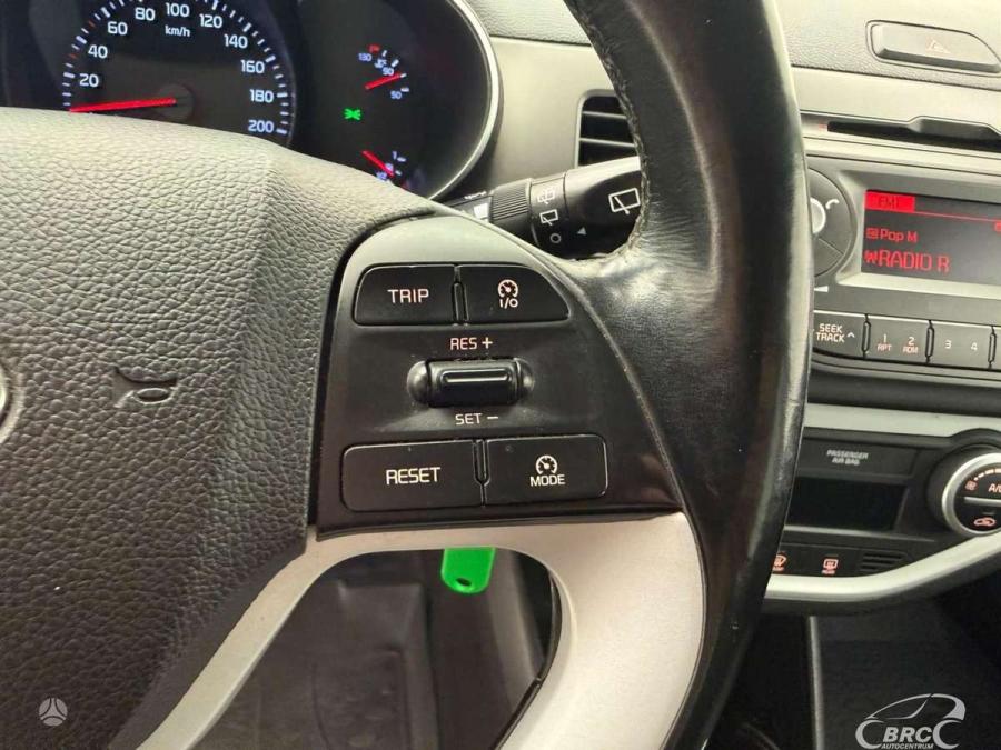Pelēks Kia Picanto 2017 Viļņa, ar dzinēja tilpumu 1.25 L un nobraukumu 136 tūkst. km par 7500 €, foto 10 vietnē AUTOMOTO.COM.LV