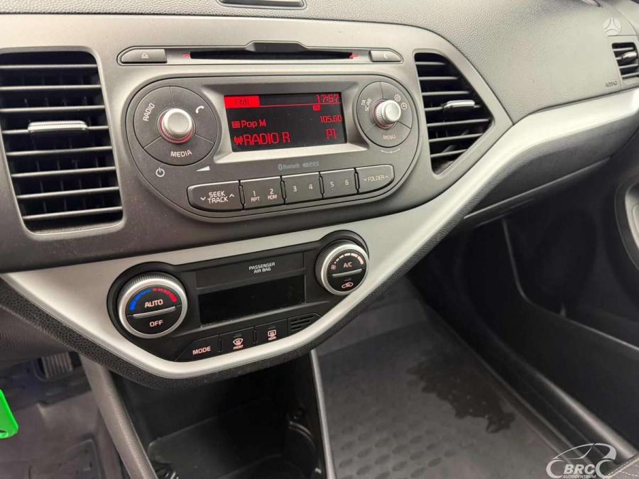 Pelēks Kia Picanto 2017 Viļņa, ar dzinēja tilpumu 1.25 L un nobraukumu 136 tūkst. km par 7500 €, foto 12 vietnē AUTOMOTO.COM.LV