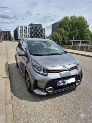 Grey Kia Picanto 2021 in Vilnius, with an engine capacity of 1.20 L and mileage of 67 thousand km for 12750 €, photo  on AUTOMOTO.COM.LV