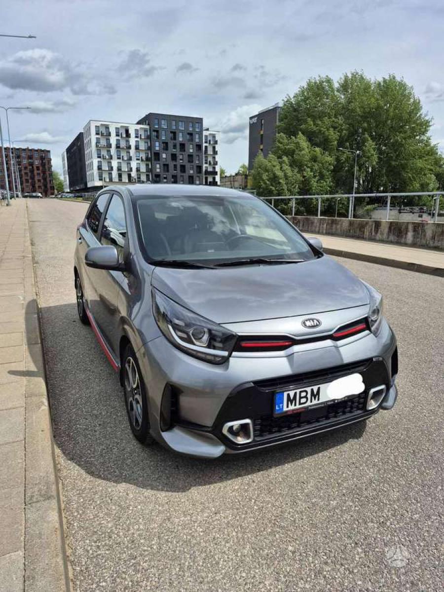 Pelēks Kia Picanto 2021 Viļņa, ar dzinēja tilpumu 1.20 L un nobraukumu 67 tūkst. km par 12750 €, foto 1 vietnē AUTOMOTO.COM.LV