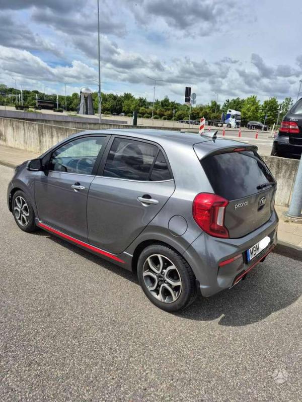 Grey Kia Picanto 2021 in Vilnius, with an engine capacity of 1.20 L and mileage of 67 thousand km for 12750 €, photo 4 on AUTOMOTO.COM.LV