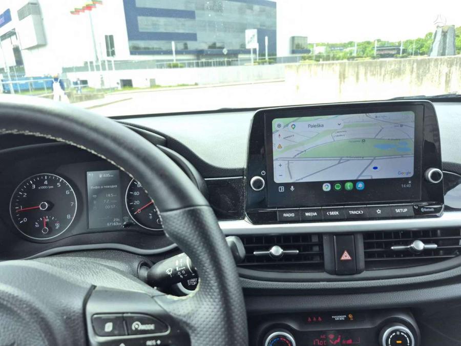 Pelēks Kia Picanto 2021 Viļņa, ar dzinēja tilpumu 1.20 L un nobraukumu 67 tūkst. km par 12750 €, foto 7 vietnē AUTOMOTO.COM.LV