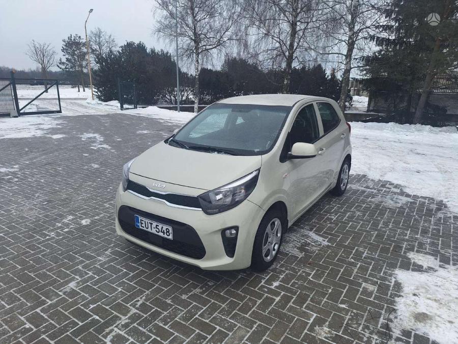 Grey Kia Picanto 2025 in Kaunas, with an engine capacity of 1.00 L and mileage of 4 thousand km for 9300 €, photo 2 on AUTOMOTO.COM.LV