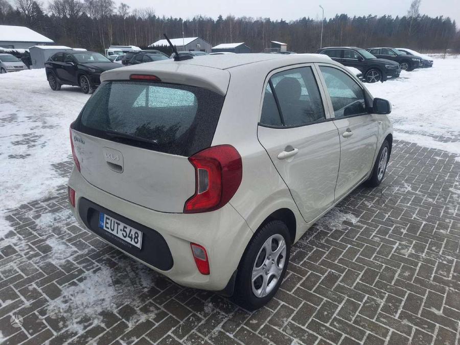 Grey Kia Picanto 2025 in Kaunas, with an engine capacity of 1.00 L and mileage of 4 thousand km for 9300 €, photo 5 on AUTOMOTO.COM.LV