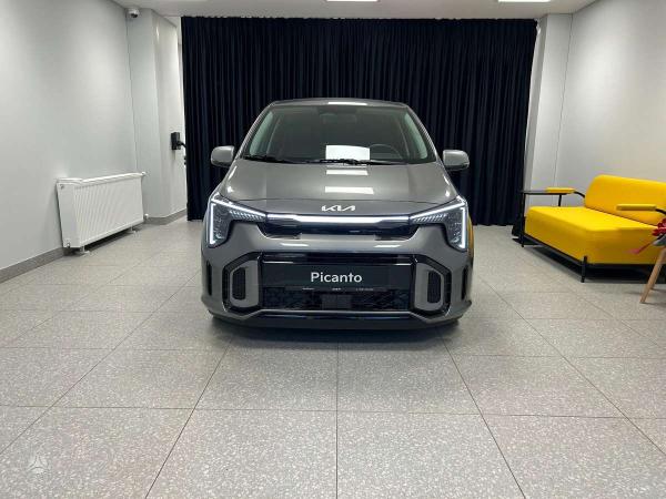 Grey Kia Picanto 2026 in Vilnius, with an engine capacity of 1.00 L and mileage of 2 thousand km for 19990 €, photo 3 on AUTOMOTO.COM.LV