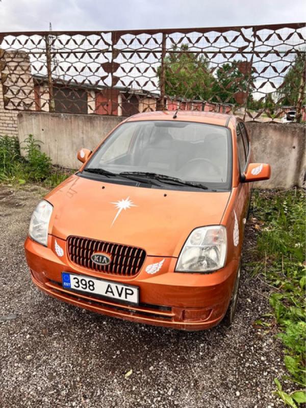 Pelēks Kia Picanto 2007 Narva, ar dzinēja tilpumu 1.10 L un nobraukumu 250 tūkst. km par 399 €, foto 1 vietnē AUTOMOTO.COM.LV