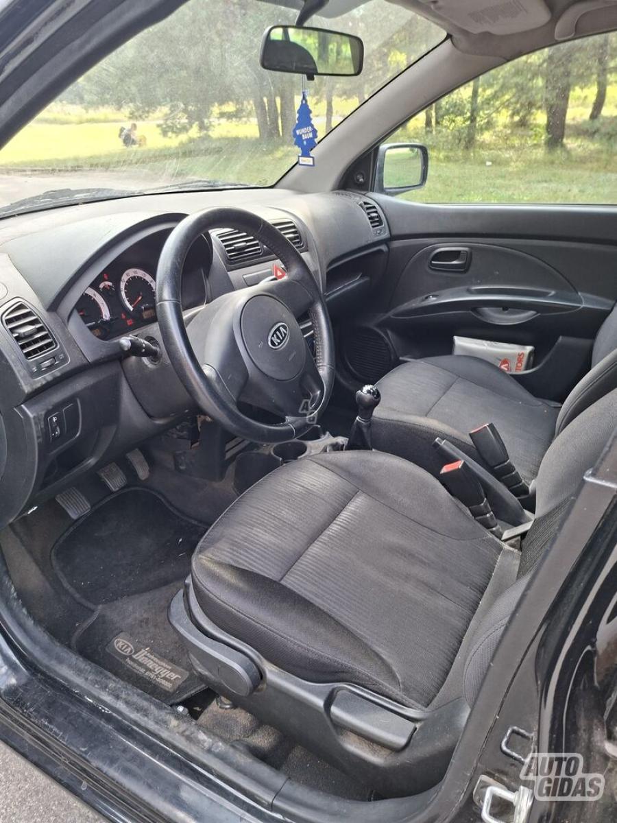 Kia Picanto 2009 in Kaunas, with an engine capacity of 1.10 L and mileage of 99 thousand km for 950 €, photo 6 on AUTOMOTO.COM.LV