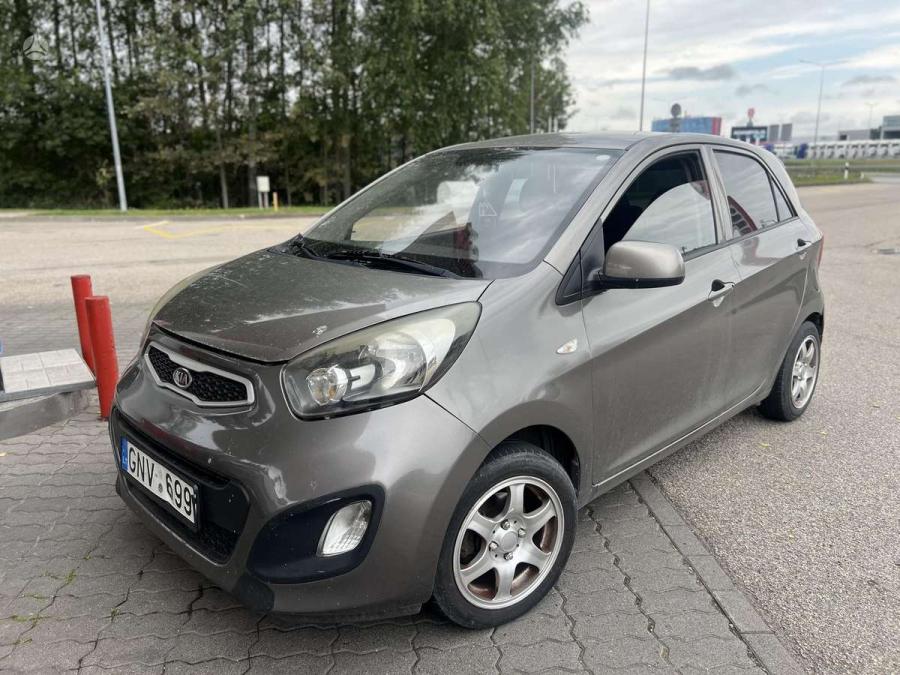 Kia Picanto 2012 in Vilnius, with an engine capacity of 1.25 L and mileage of 150 thousand km for 1650 €, photo 1 on AUTOMOTO.COM.LV