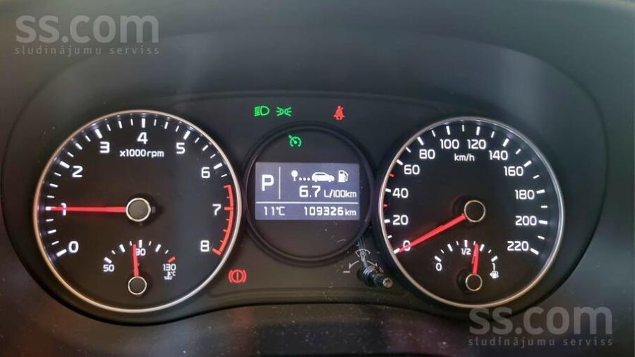 Kia Picanto 2017 Rīga, ar dzinēja tilpumu 1.20 L un nobraukumu 110 tūkst. km par 7100 €, foto 9 vietnē AUTOMOTO.COM.LV