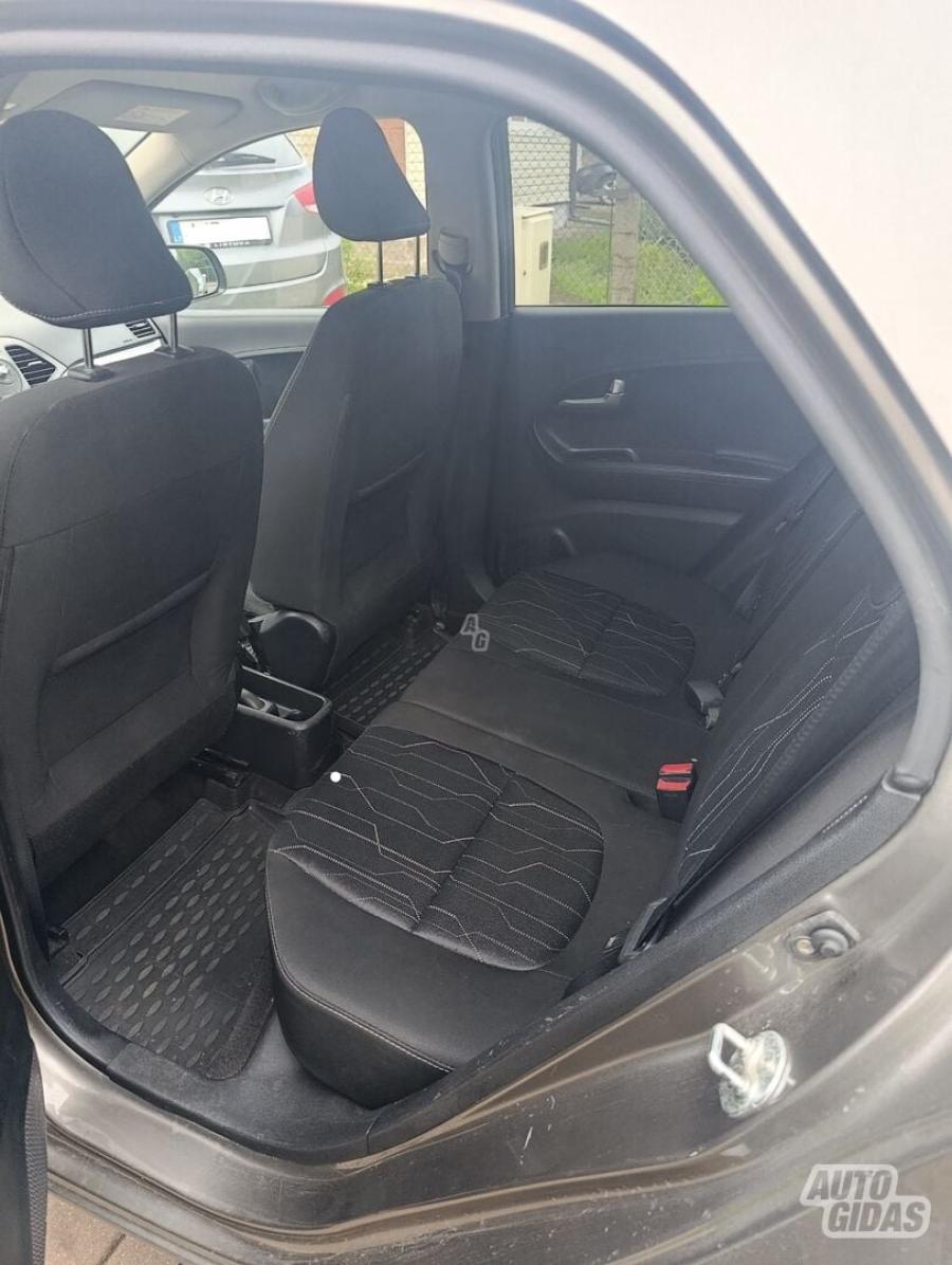 Kia Picanto 2017 in Vilnius, with an engine capacity of 1.20 L and mileage of 136 thousand km for 8500 €, photo 10 on AUTOMOTO.COM.LV