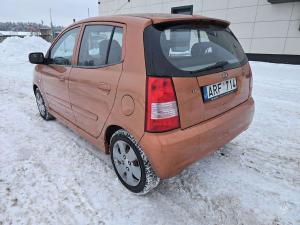Orange Kia Picanto 2005 in Vilnius, with an engine capacity of 1.09 L and mileage of 72 thousand km for 1200 €, photo 6 on AUTOMOTO.COM.LV